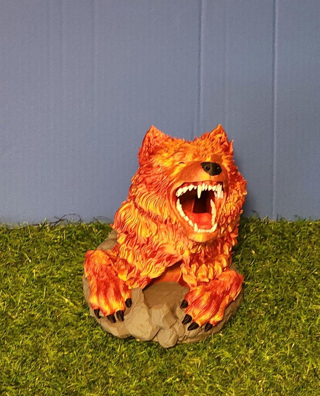 3D Printed Wolf Dice Tower: RPG Gaming Accessory - Etsy