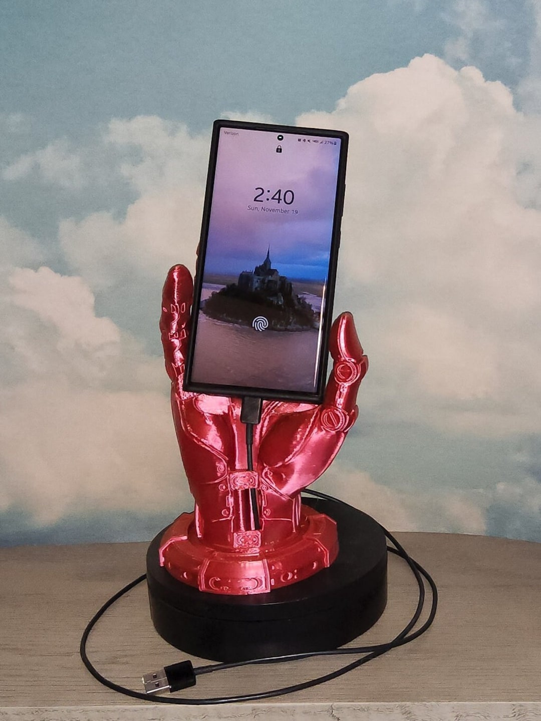 Android Hand Phone Holder Robot Hand Phone Holder - Etsy