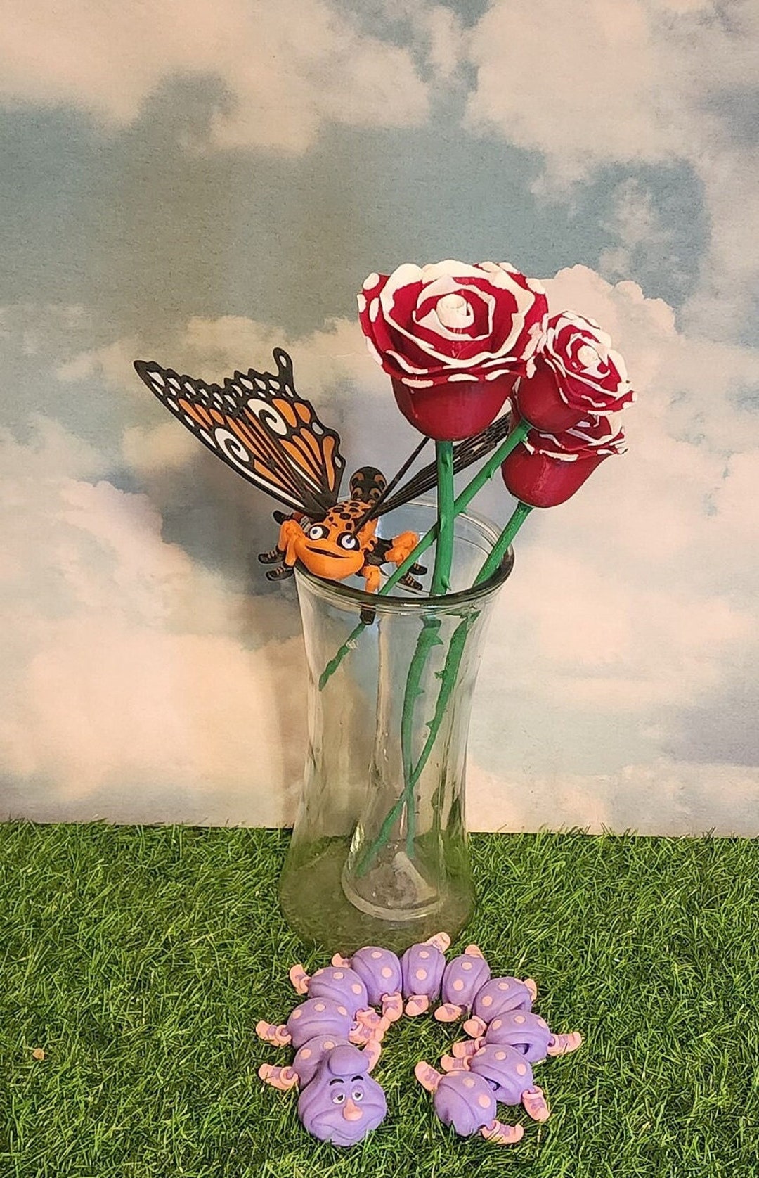 Rose Flowers Everlasting, Dipped Color Roses, Valentine's Day Gift - Etsy