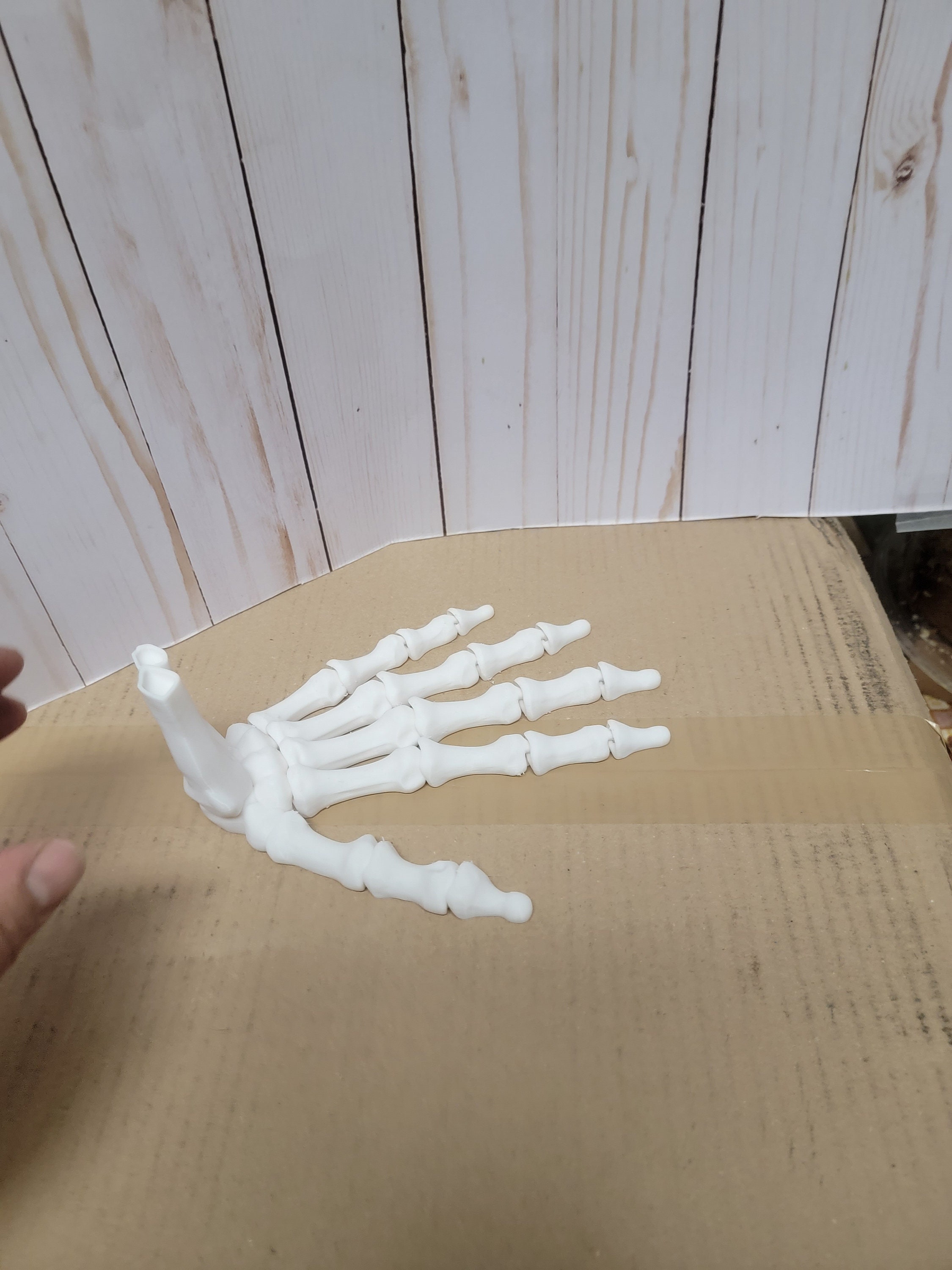 3D Printed Flexi Skeleton Hands: Halloween Decor - Etsy