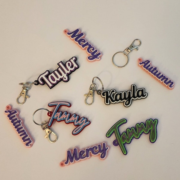 Personalized Keychain - Etsy