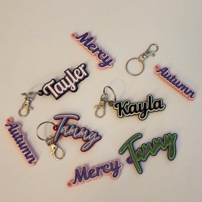 Personalized Keychain - Etsy