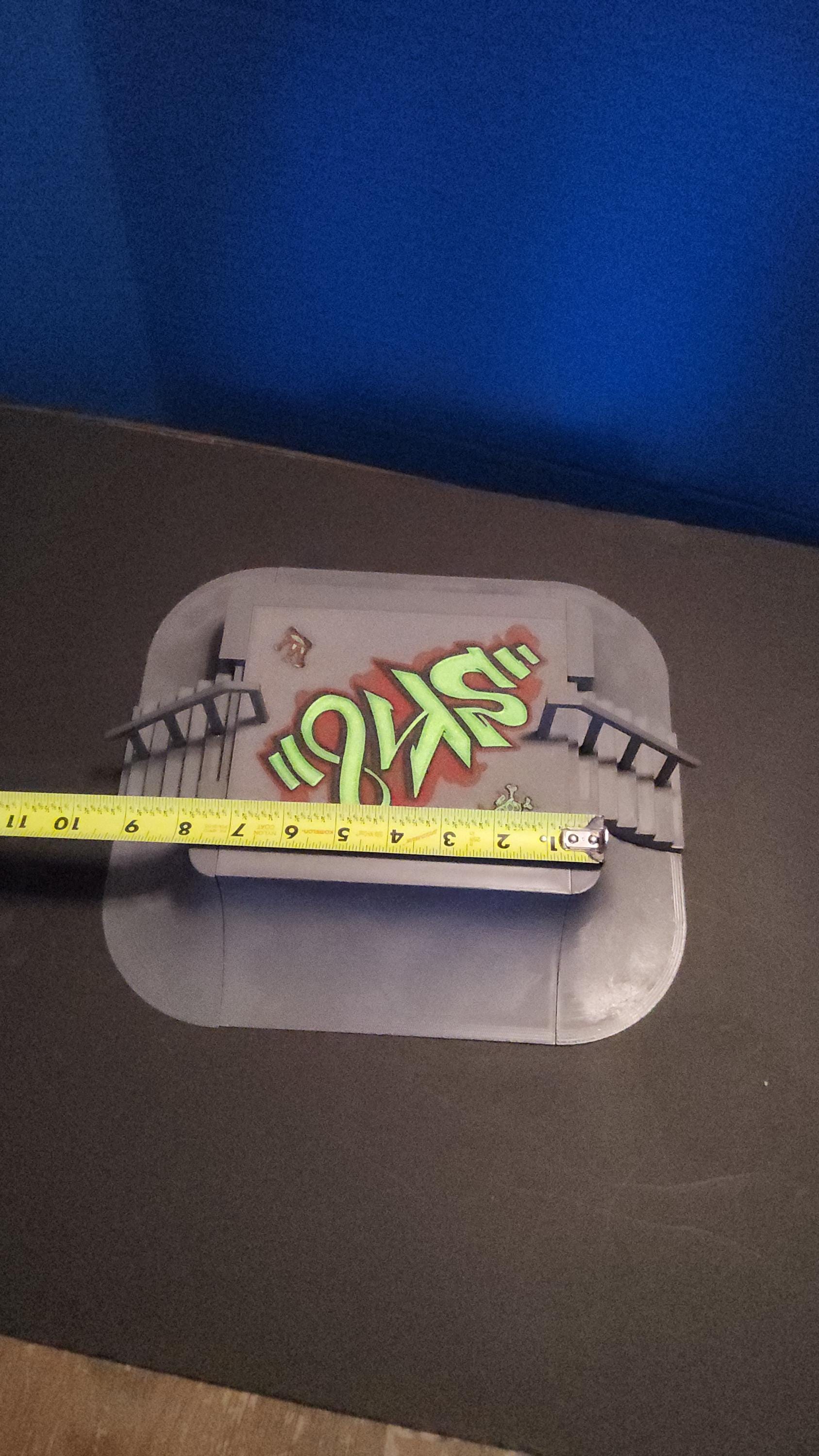 3D Printed Fingerboard Park: Tech Deck Ramp With Stairs & Rails - Etsy