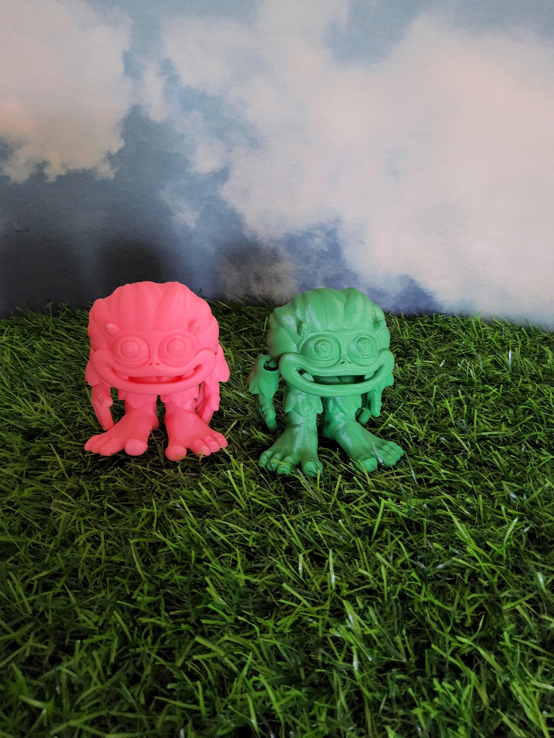 Mini Yeti 3D Printed Posable Fidget Flexi Mini Yeti Flexi Factory Mini ...