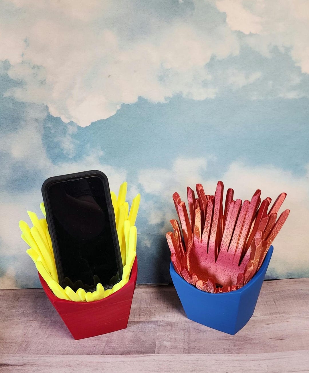 French Fry Phone Holder Fry Phone Stand French Fry Phone Stand - Etsy