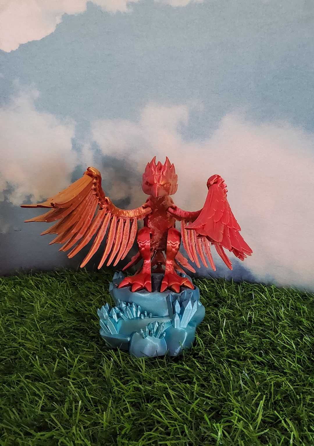 Flexi Phoenix Articulated Phoenix Flexible Phoenix Toy Flexi Factory ...