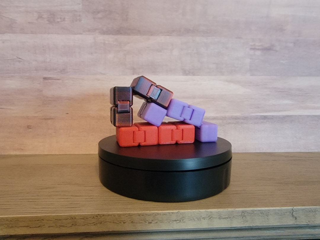 Infinity Cube Fidget Toy, Infinity Cube, Fidget Cube, 3D Printed Square ...