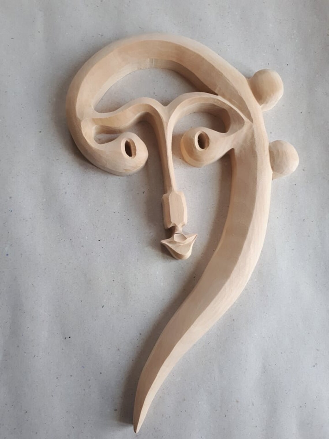 Wood Carving Bass Clef Handmade Bass Clef Wooden Bass Clef - Etsy
