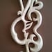 Wooden Treble Clef, Handmade Clef, Love Clef, Love Music, Wood Carving ...