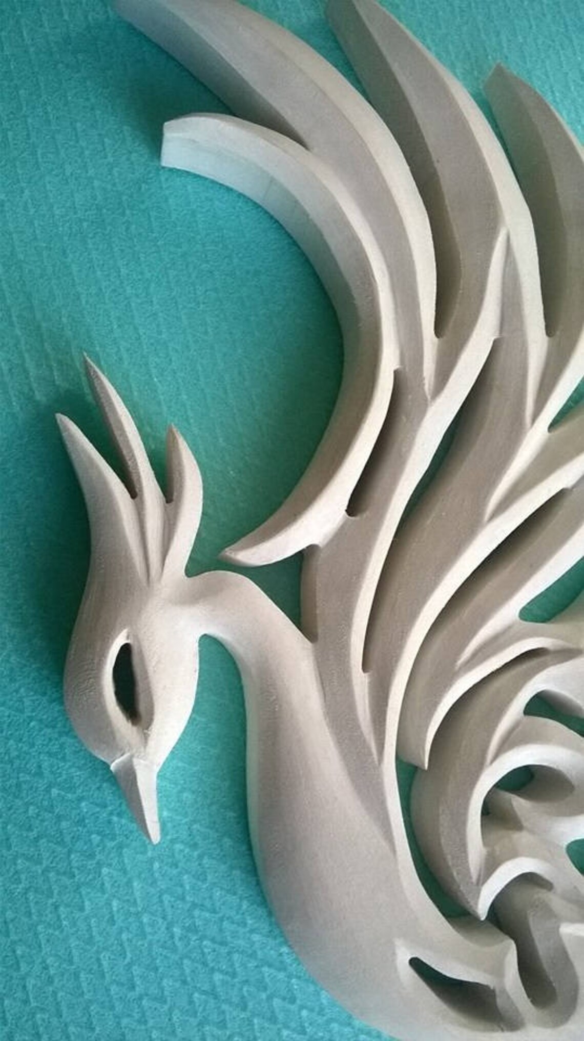 Phoenixes Carving Wall Phoenix Bird Handmade Phoenix Wooden | Etsy