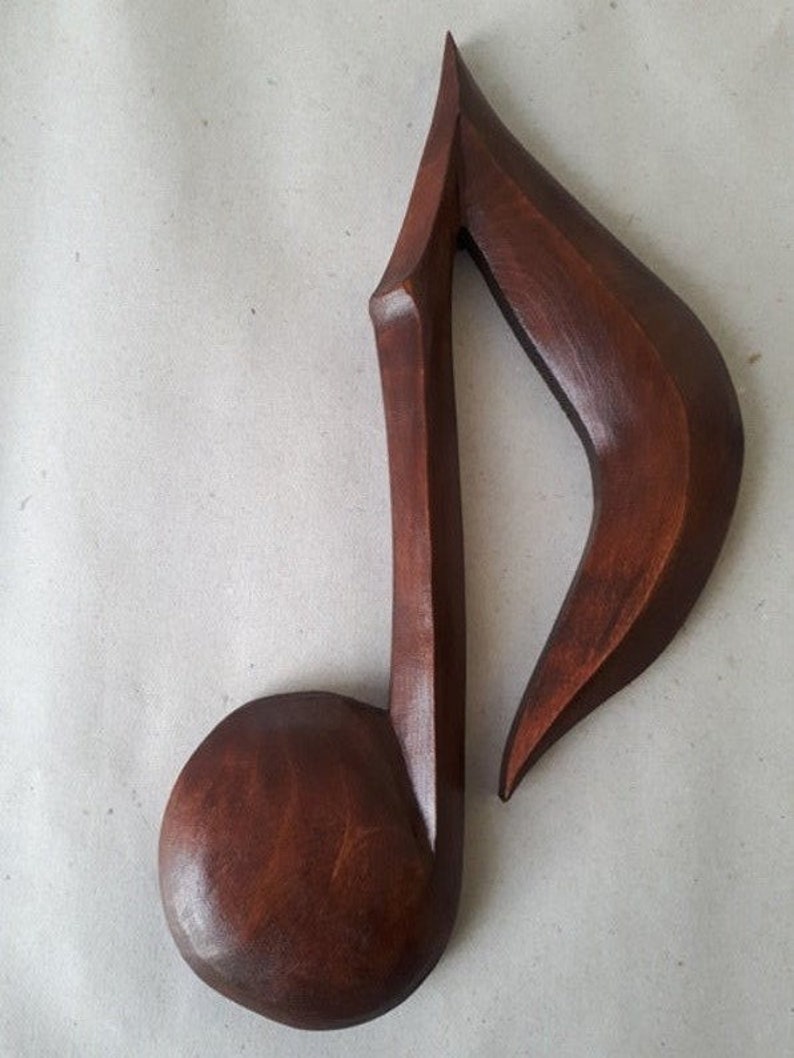 Wooden Music Notes Music Notes Wood Wooden Music Note Music | Etsy