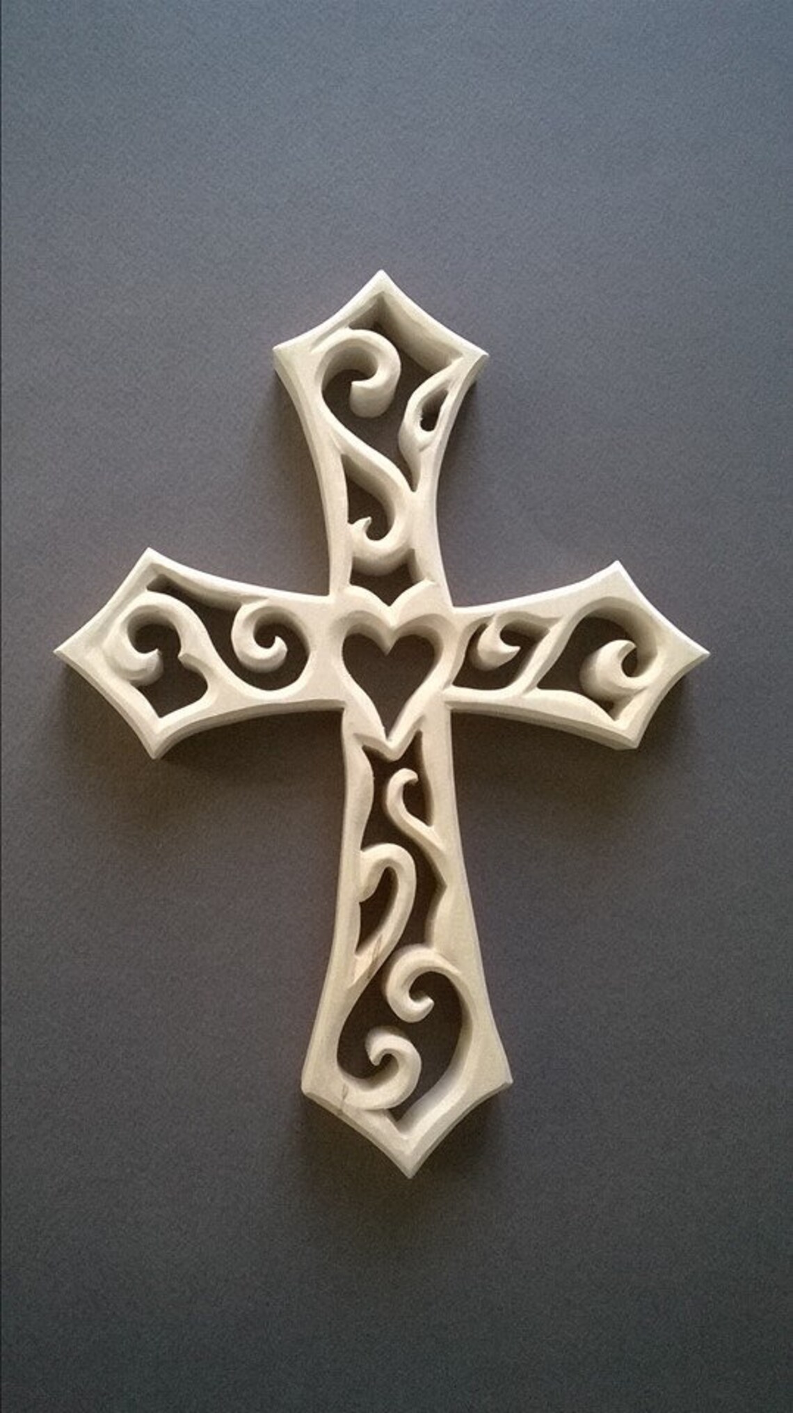 Wooden Cross Handmade Cross Wood Carving Cross Christmas - Etsy