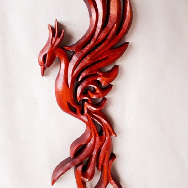 Phoenix Bird Art - Etsy