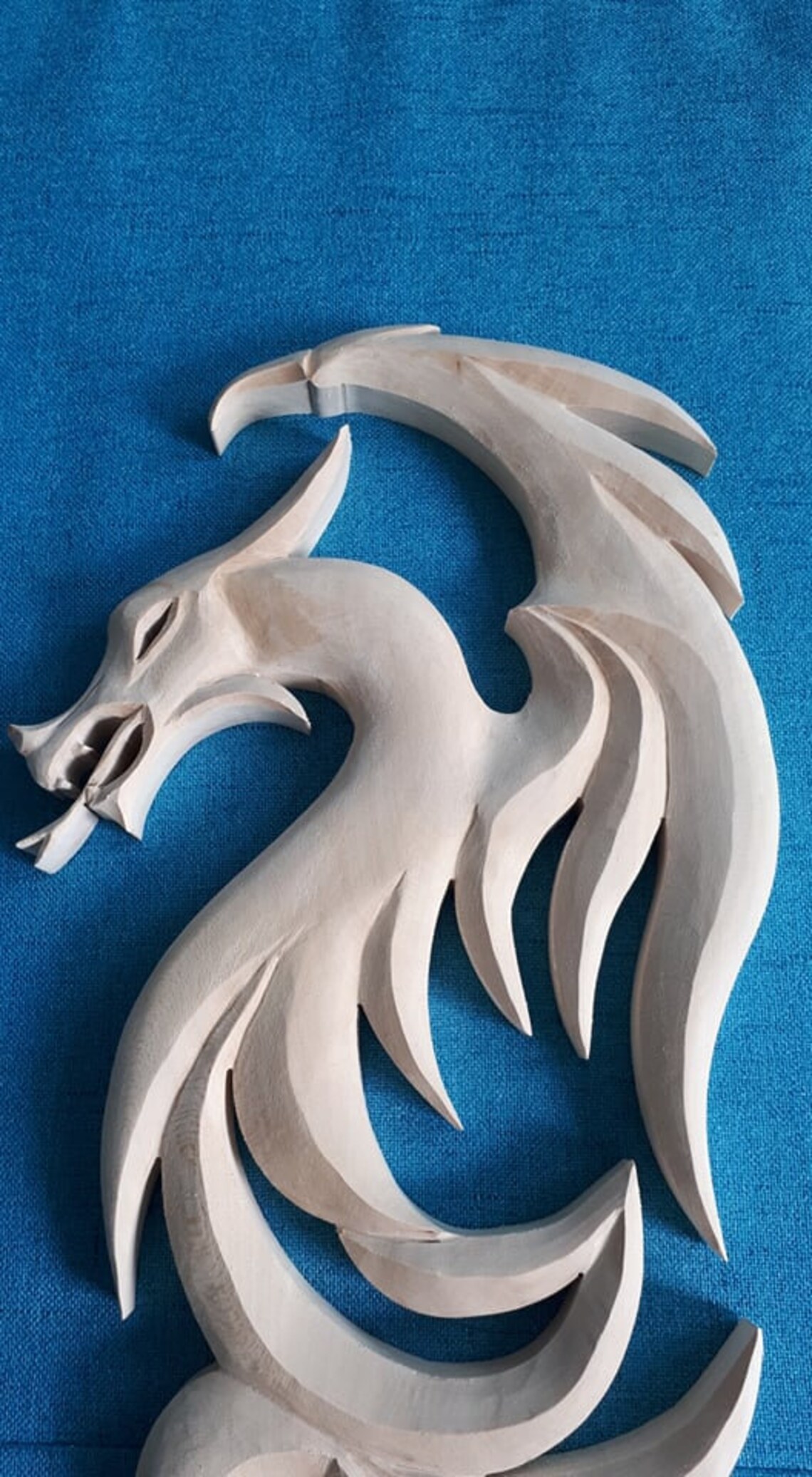 Wooden Dragon Dragon Wood Carving Dragon Carving Wall - Etsy