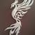 Red Phoenix, 15 Inches Phoenix, Firebird, Phoenix Carving Wall, Phoenix ...