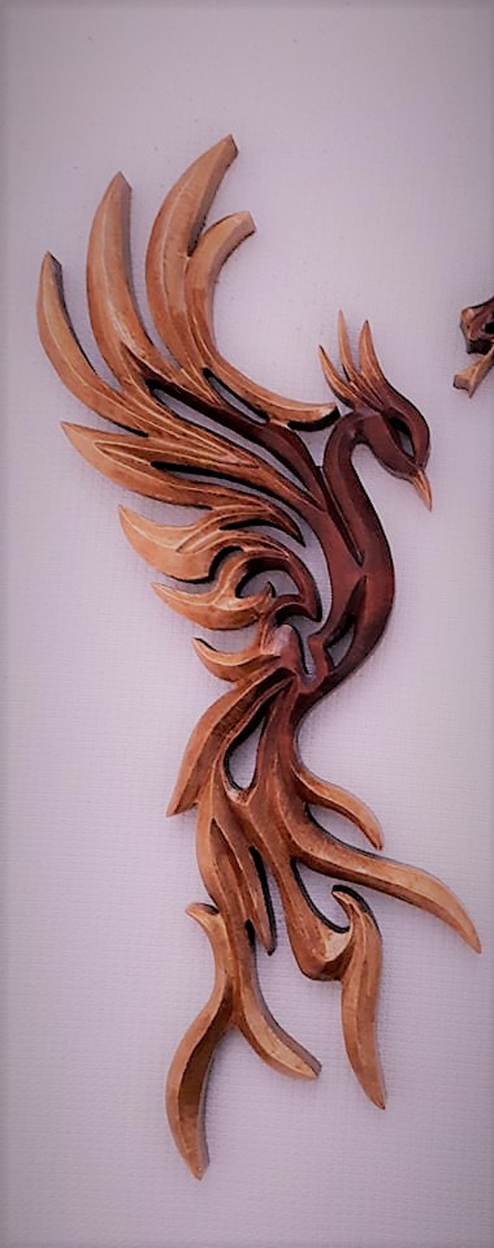Golden and Brown Phoenix Fiery Phoenix 15 Inches Phoenix - Etsy