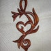 Wooden Treble Clef Treble Clef Love Valentine's Day - Etsy