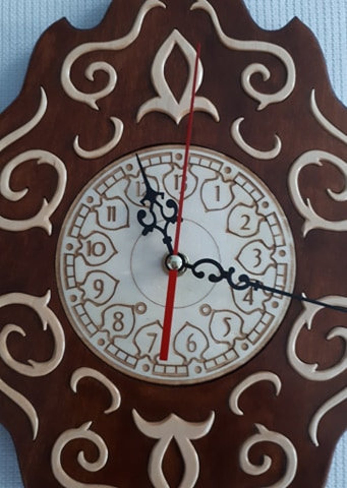 Labyrinth Clock 13th Hour Wall Clock 13th Hour Clock Hand | Etsy