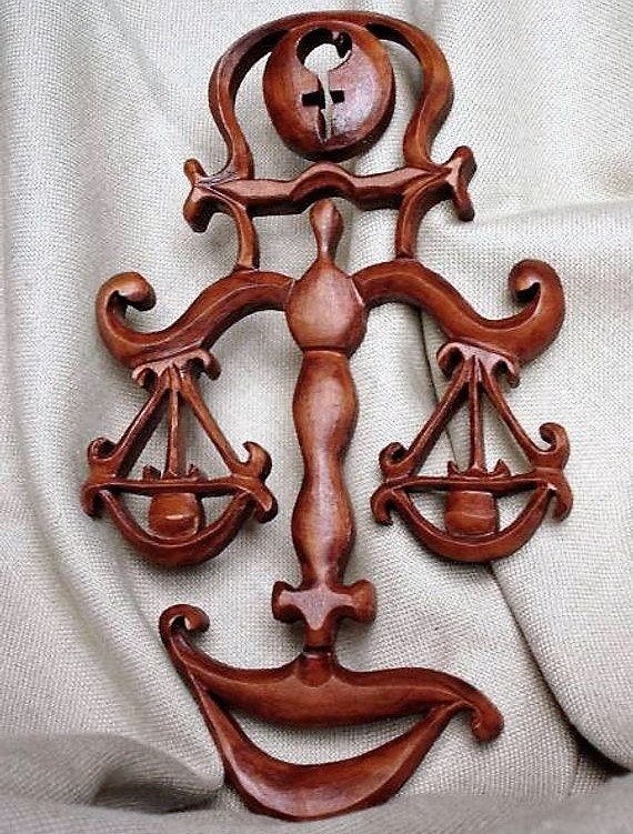 Libra Constellation Libra Zodiac Woodcarvinglibra Carving - Etsy