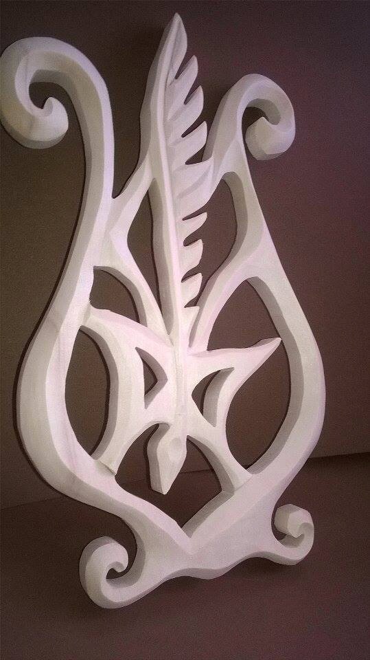 Wooden Lyre Lyre Poetry Carving Wall Lyre Wood Carving - Etsy