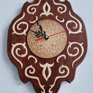 Labyrinth Clock, 13th Hour Wall Clock, 13th Hour Clock, Hand Made Clock ...