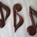 Wooden Music Notes, Music Notes Wood, Wooden Music Note, Music Notes ...
