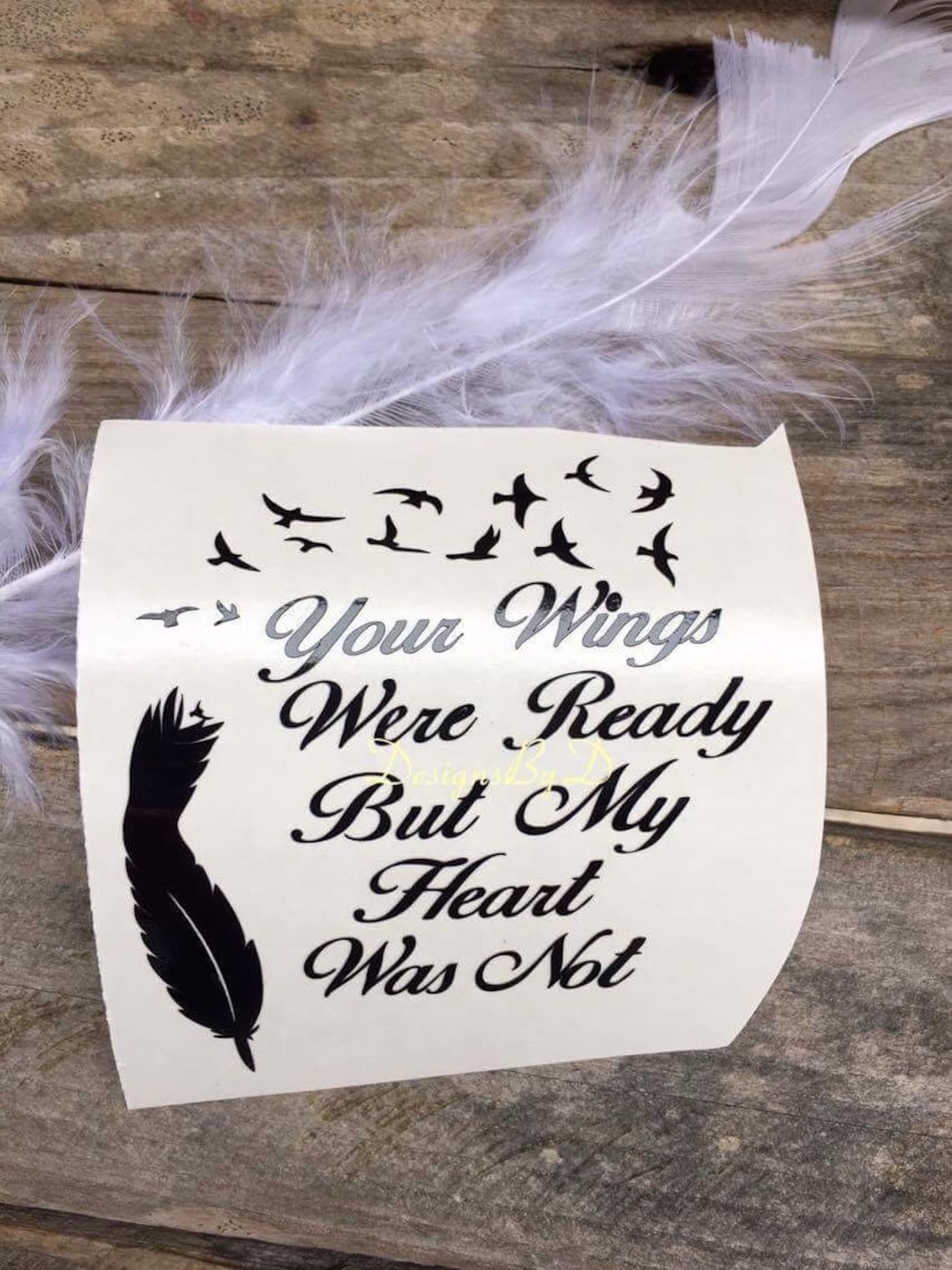 In Memory Decals for Ornaments Keepsake Remembrance Memorial - Etsy