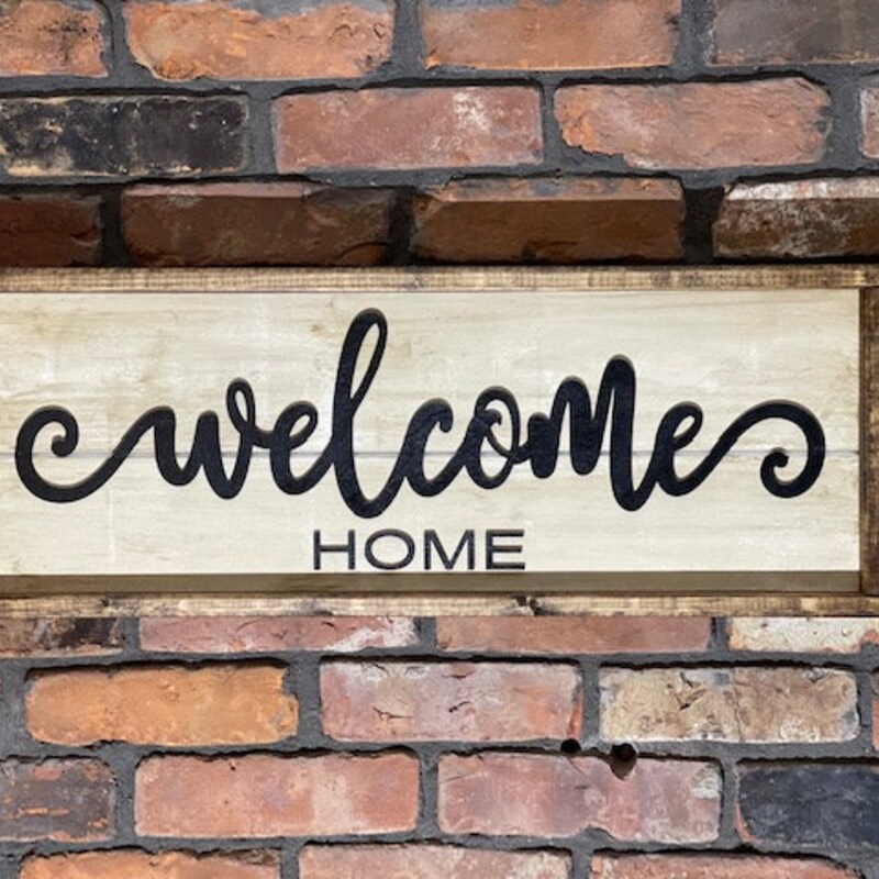Welcome Home Sign - Etsy
