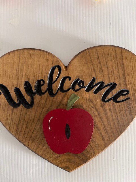Interchangeable Monthly Welcome Sign. - Etsy