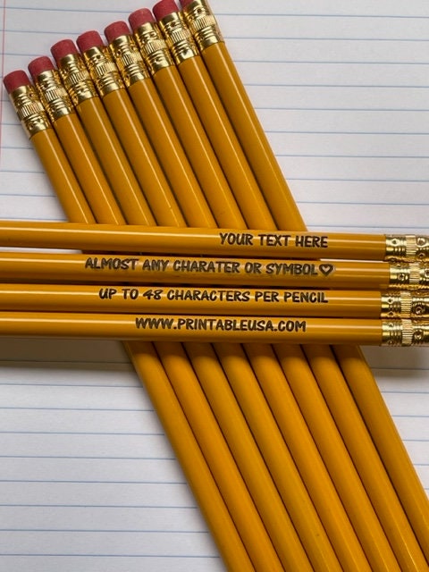 Custom Pencils, Your Name Pencils, Personalized Pencils, Pencil Gifts ...