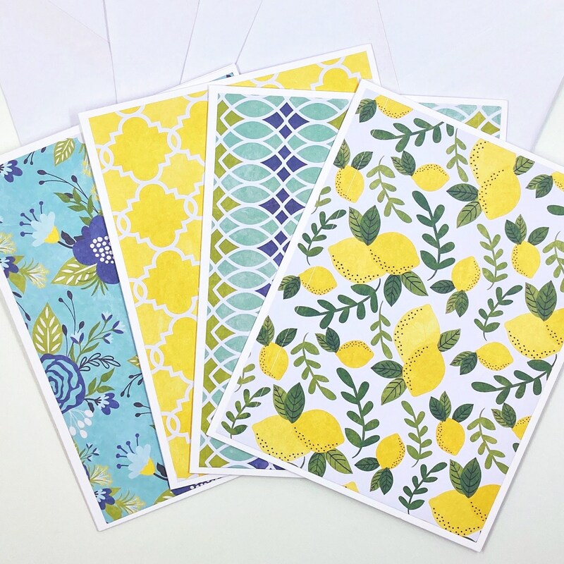 Yellow and Teal - Etsy