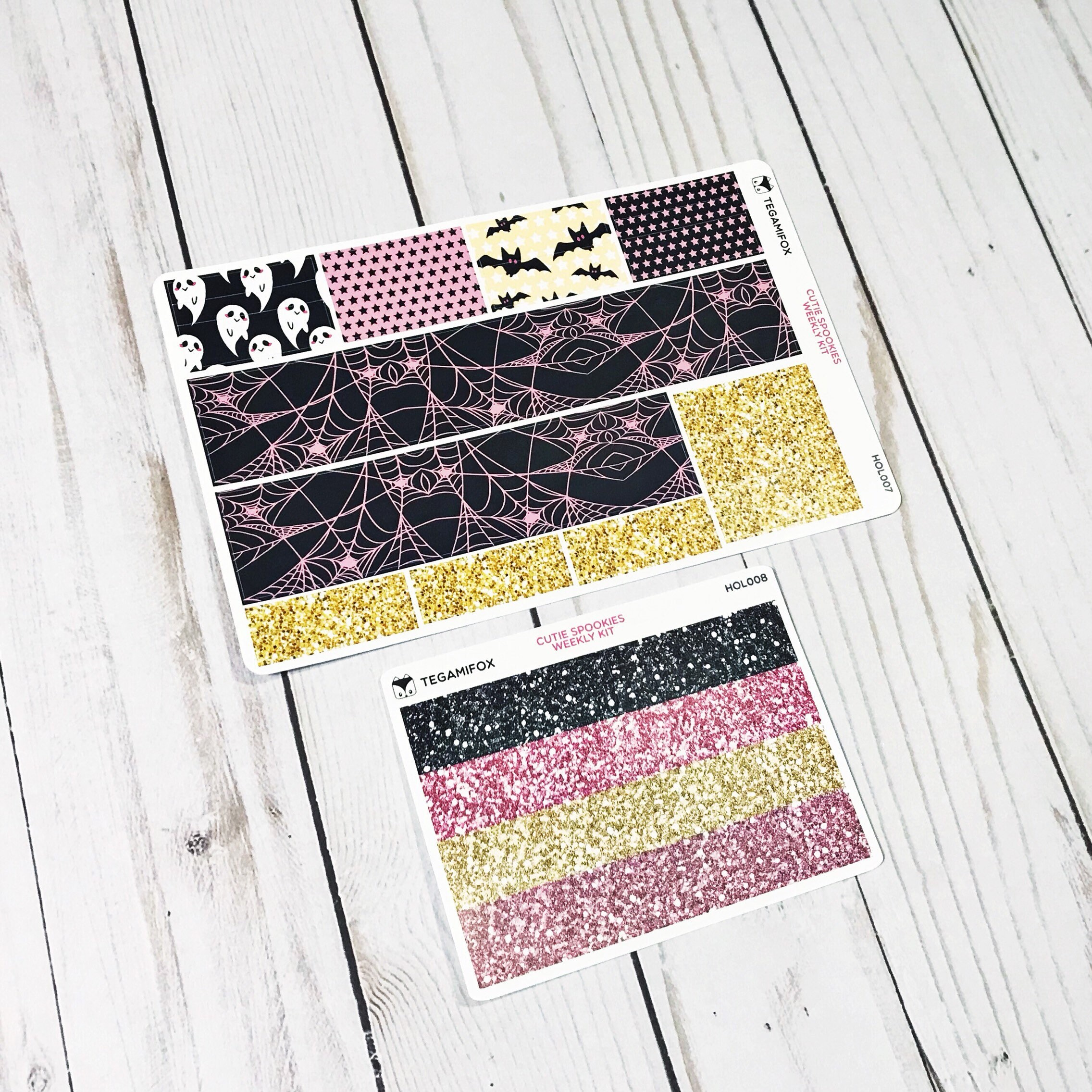 Hand Drawn Halloween Planner Sticker Kit Cutie Spookies - Etsy