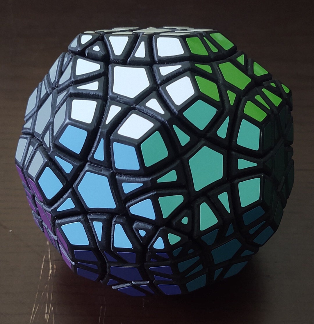 Snub Megaminx Puzzle 3D Filament Print - Etsy