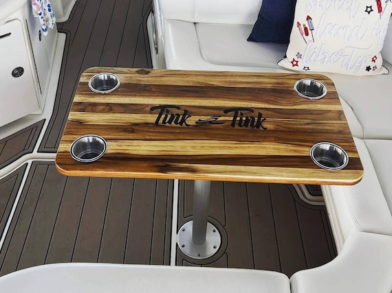 Custom Teak Yacht Tables