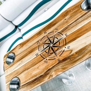 Boat Tables Teak| Cockpit Yacht |ready to Ship| FREE SHIPPING | Custom ...