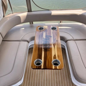 Boat Table Teak| Cockpit Yacht | Made to Order | FREE SHIPPING | Custom ...