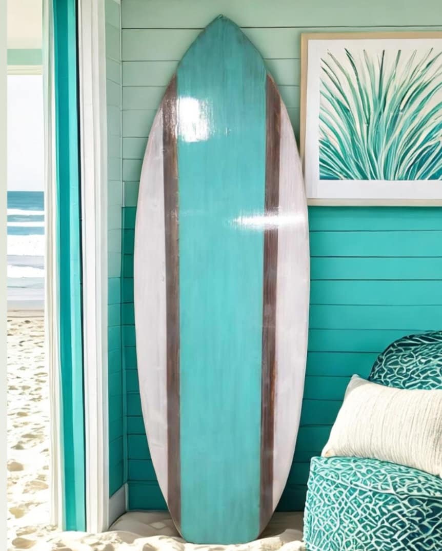 Surfboard Wall Art Decor 6 Foot - Etsy