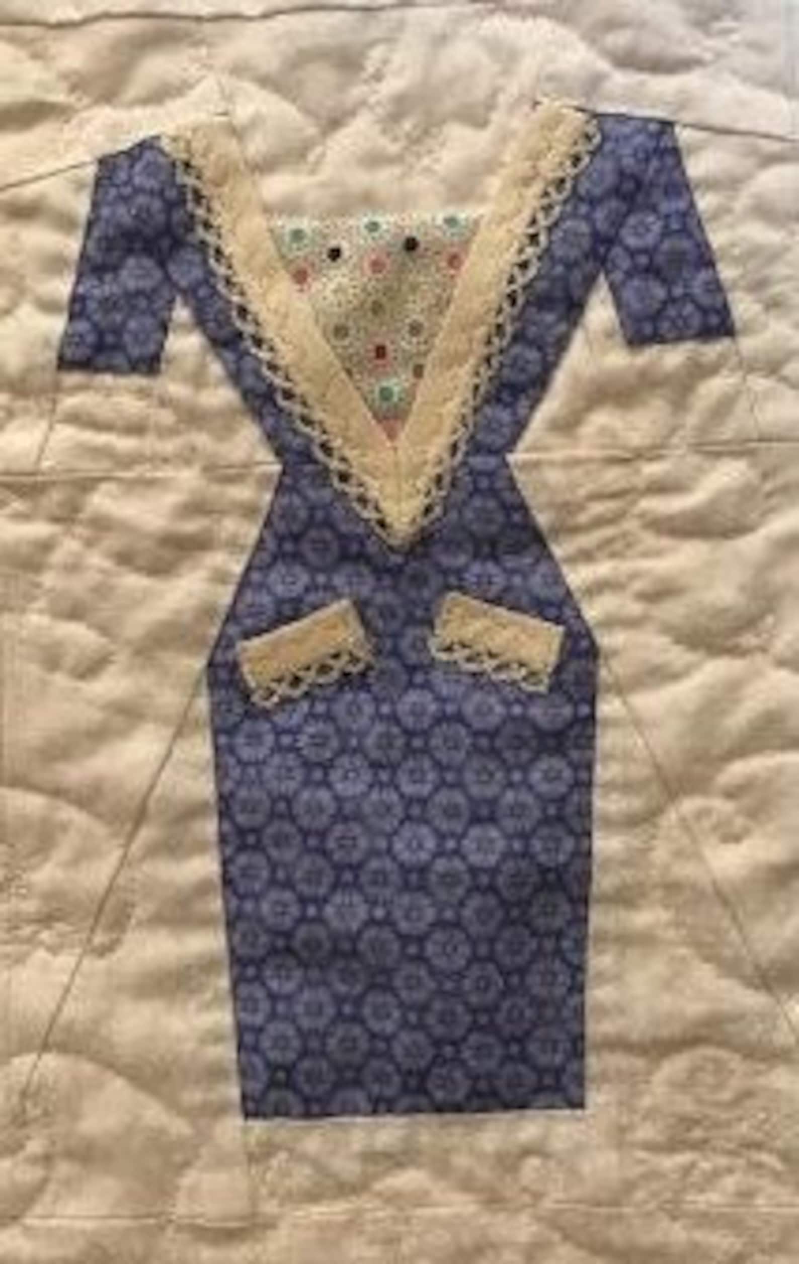 Patchwork Pattern for a Dresses Quilt - Foundation Pieced - Etsy