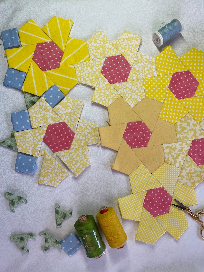 Clematis English Paper Piecing Templates - Etsy