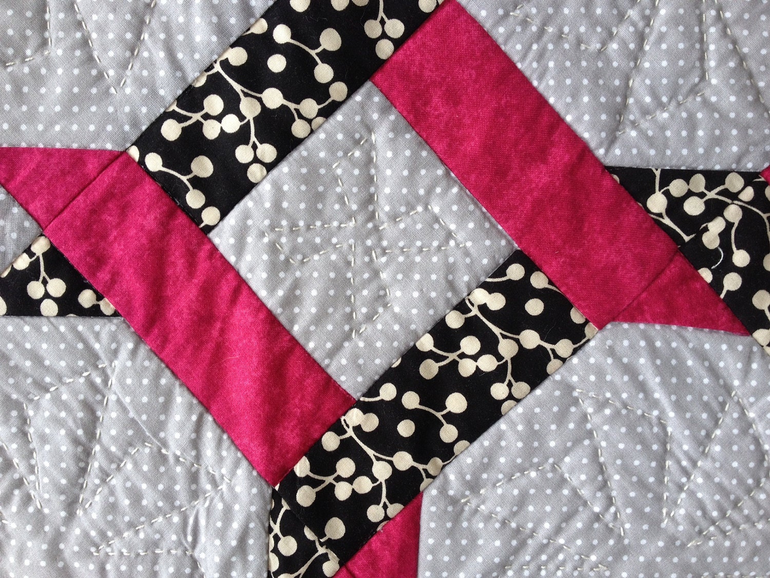 Friendship Chain Patchwork Quilt PDF Pattern Download - Etsy