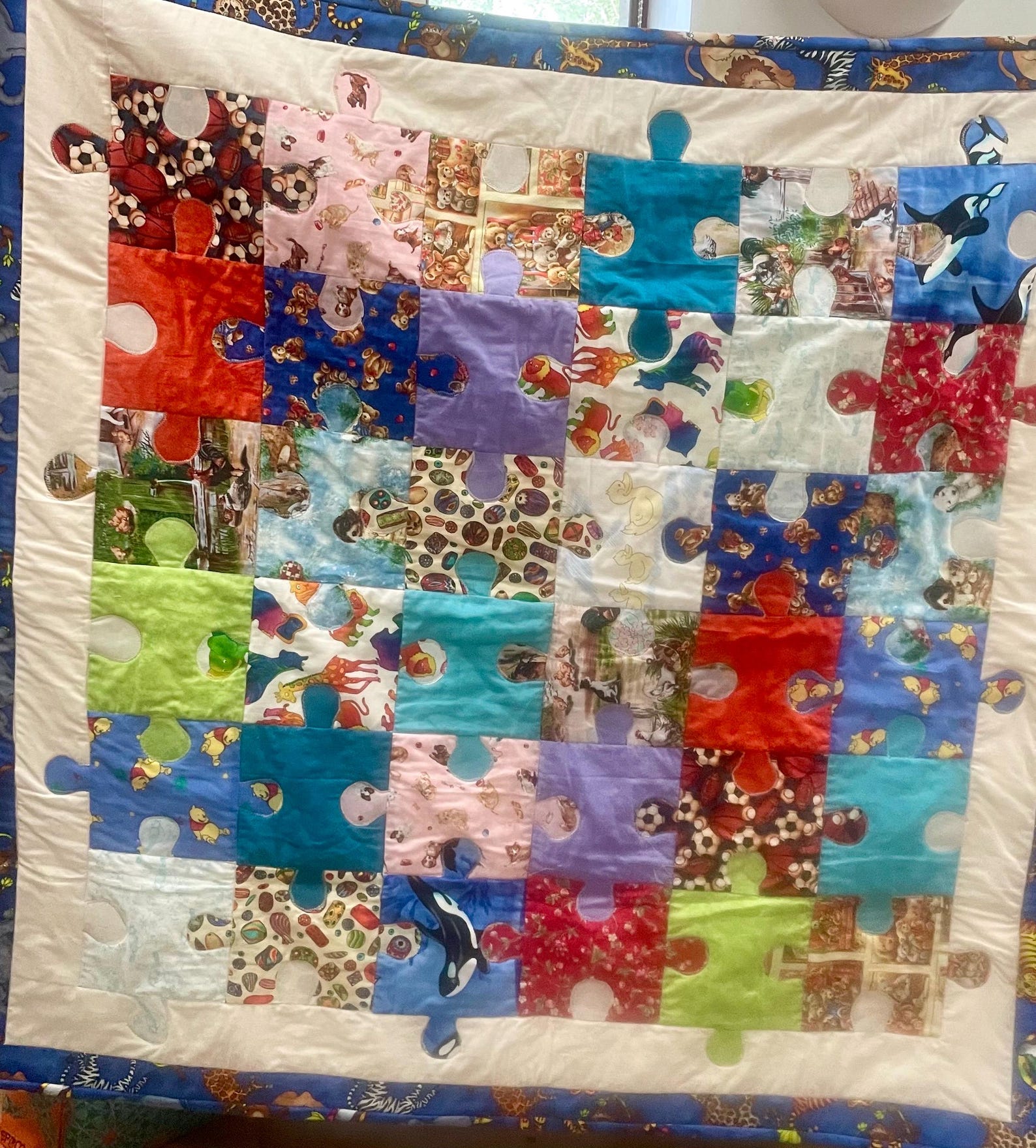 Jigsaw Quilt Pattern - Etsy