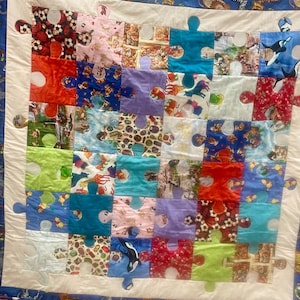 Jigsaw Quilt Pattern - Etsy
