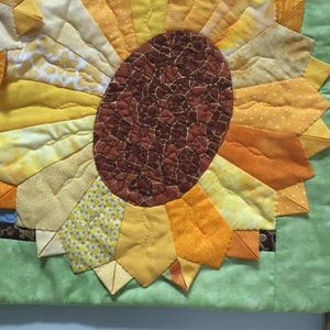 Sunflower Wall Hanging PDF Pattern - Etsy