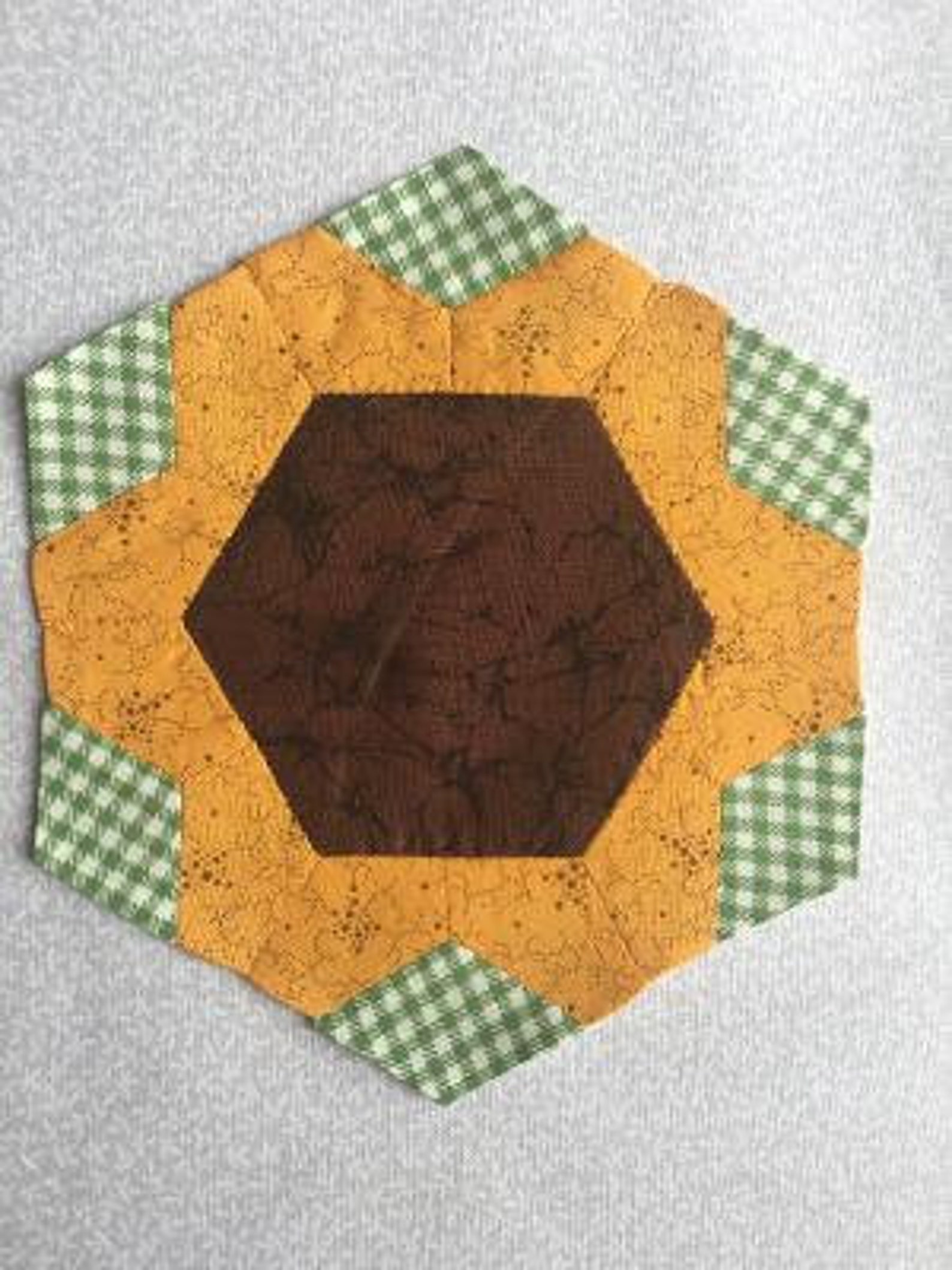 Sunflower English Paper Piecing - Etsy