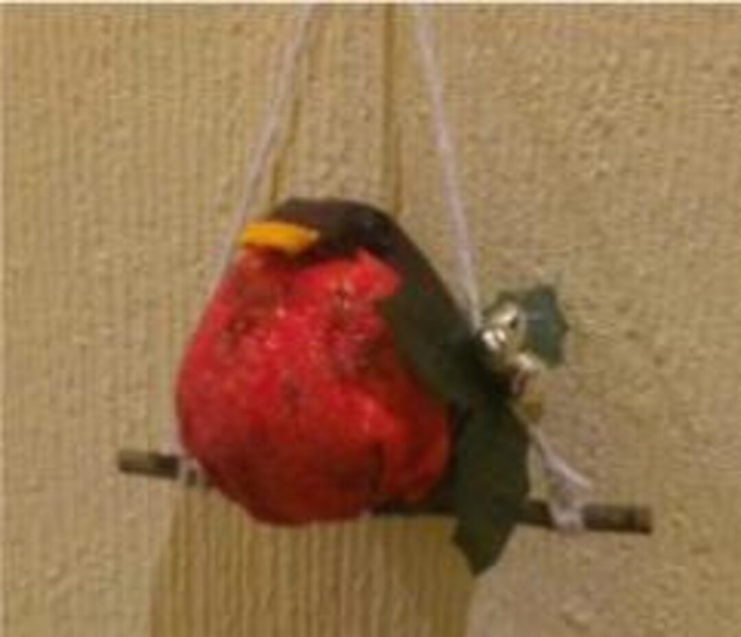 Pattern for Christmas Robin - Tree Decoration - Etsy