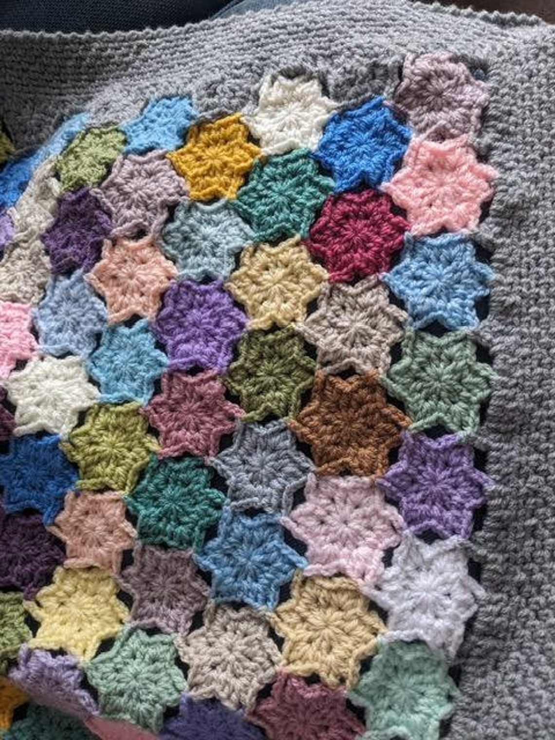 Scrappy Stars Crochet Pattern - Etsy