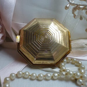 Richard Hudnut Rouge Compact Round 1930's Vintage Travel POWDER ...