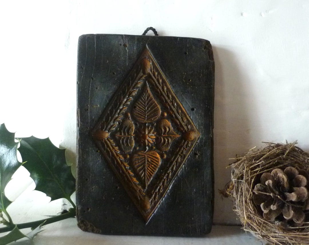 Antique Wax Carved Springerle Molds German Wax Relief Art Carved Mold ...