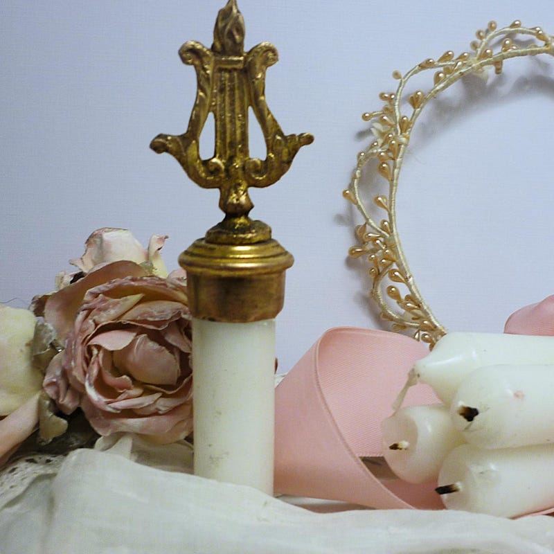 Antique Candles - Etsy