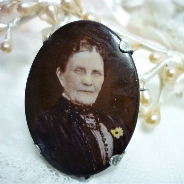 Mourning Brooch - Etsy
